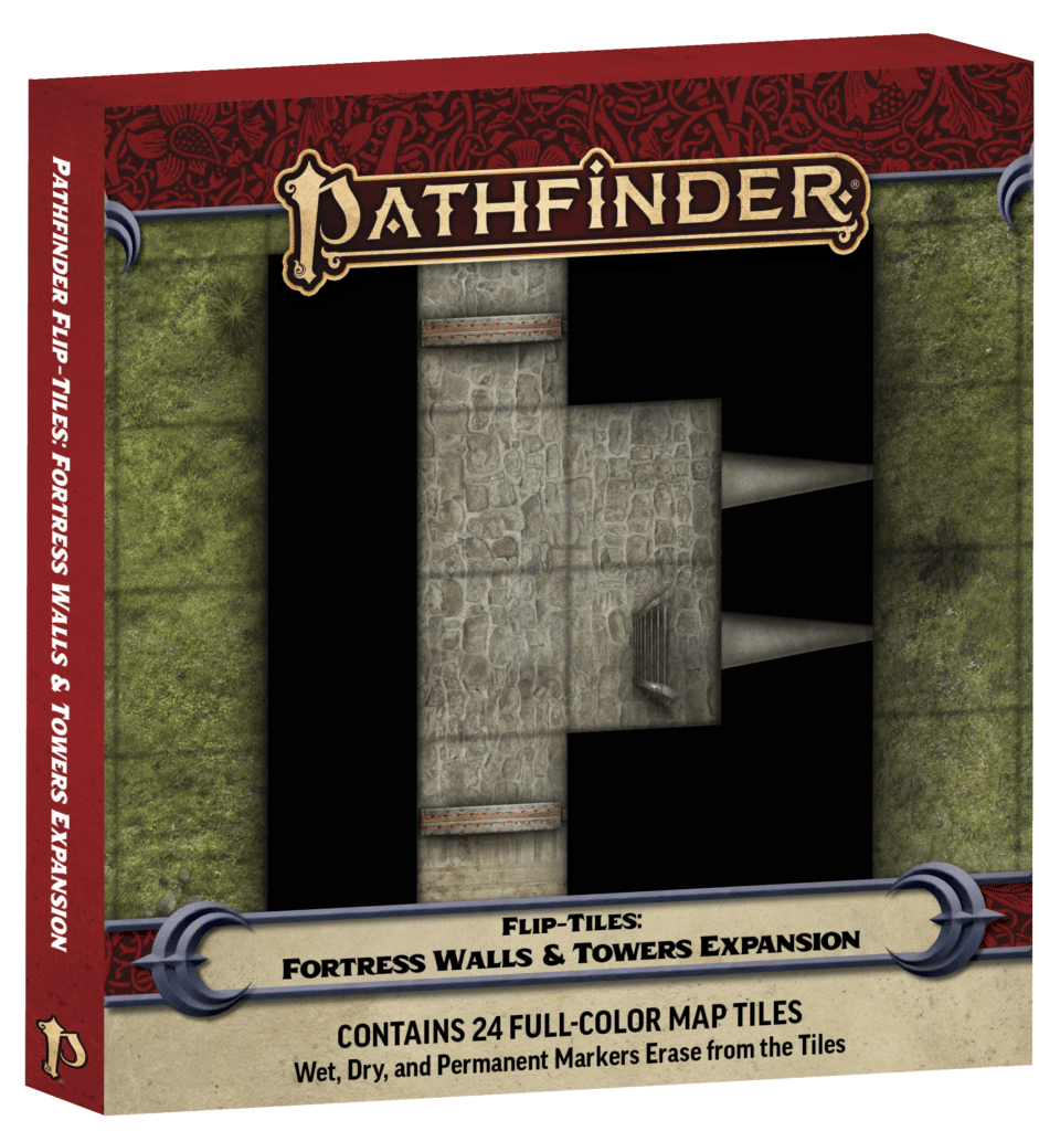 Pathfinder Flip-Tiles - Fortress Walls & Towers Expansion | Gamealot.shop